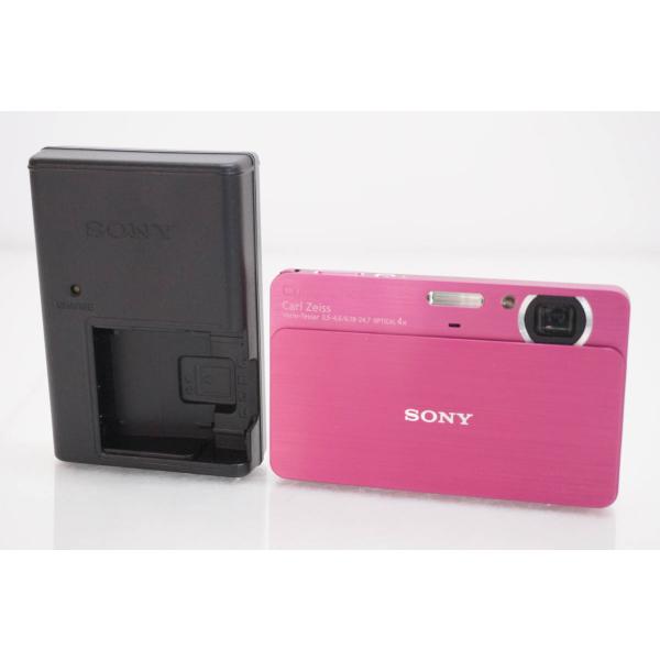 ●商品情報・光学式手ブレ補正機能、光学4倍ズームを搭載した薄型ボディ・カメラまかせで簡単撮影「おまかせシーン認識」・大きくて使いやすい高精細な約92.1万ドットの3.5型ワイドタッチパネル液晶・メーカー／SONYソニー・型番／DSC-T70...