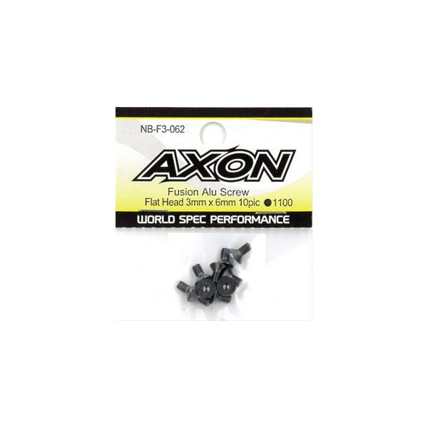 AXON アクソン 種別:グッズ RCパーツ RCパーツ 商品説明:ラジコン 商品特徴:商品解説：新発想で最適なシャーシロールを生み出すフュージョンアルミスクリュー。アクソンフュージョンアルミスクリューは特殊なコーティングを施し、ビスを適度...