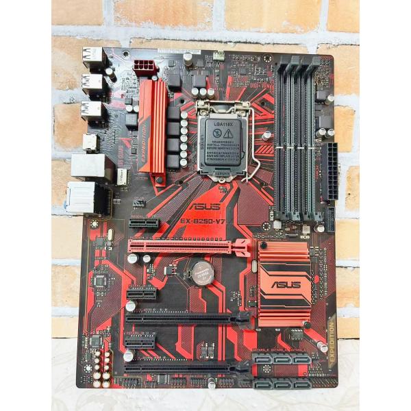 ASUS EX-B250-V7 ATXマザーボードの中古品です。BIOS起動確認済みです。【メーカー】ASUS【型番】EX-B250-V7【チップセット】Intel B250【ソケット】LGA1151【対応CPU】第6世代・第7世代 Int...