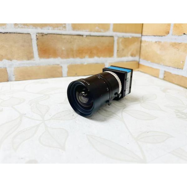 ドイツ The Imaging Source 製の工業用USBカメラの中古品です。■型番DFK 72AUC031■仕様・約500万画素（2592×1944）・USB接続・産業用・画像処理用途■レンズCマウントレンズ 6mm F1.4（マニュ...