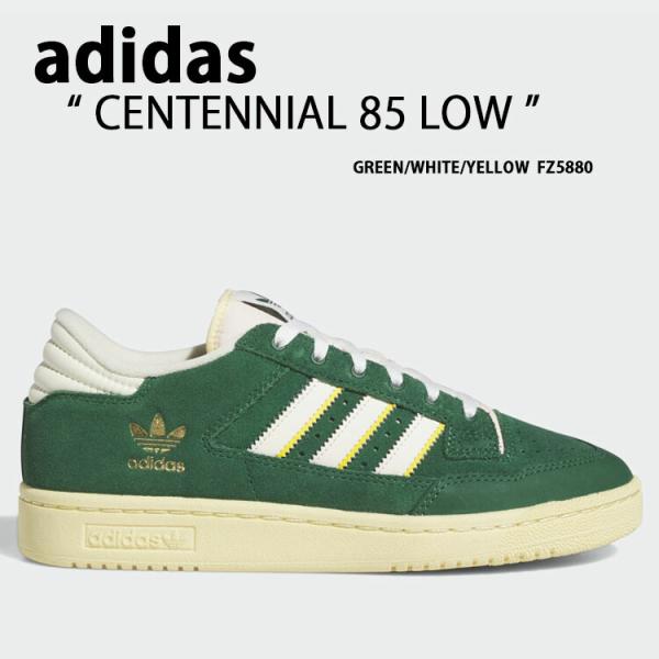 アディダス オリジナルス センテニアル85 ロー カレッジグリーン クリームホワイト イージーイエロー商品名 :adidas Originals CENTENNIAL 85 LOW CollegiateGreen CreamWhite Ea...