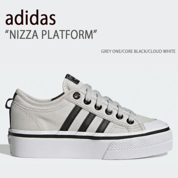 アディダス ニッツァ プラットフォーム グレーワン コアブラック クラウドホワイト GX2020商品名 :adidas NIZZA PLATFORM GREY ONE CORE BLACK CLOUD WHITE GX2020オリジナルスブ...