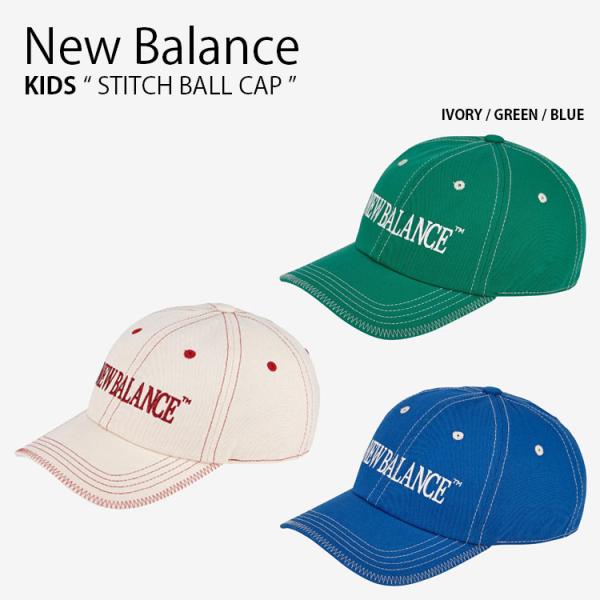 ニューバランス キッズ ステッチ ボール キャップ NK8BFS102U商品名 : New Balance KIDS STITCH BALL CAPニューバランス キッズ ベースボールキャップ 帽子 キャップ ロゴ カジュアル ストリート ...