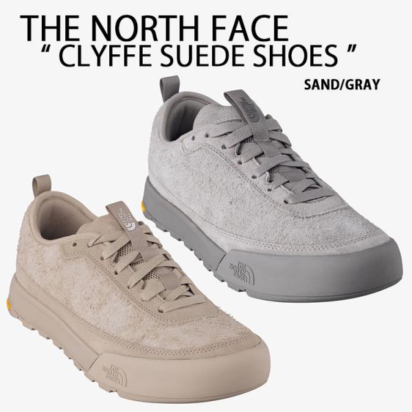 ザノースフェイス スエードスニーカー クリフスエード サンド グレー商品名 : THE NORTH FACE CLYFFE SUEDE NS94R41J NS94R41Kノースフェイススニーカー ランニングシューズ ランシュー スウェードス...