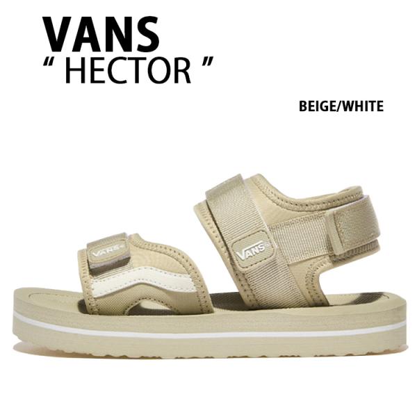 バンズ ヘクター ベージュ ホワイト商品名：VANS HECTOR BEIGE WHITE V5188ヴァンズ ヴァンズシューズ バンズシューズ サンダルブランド・メーカー：VANS素材：ポリエステル etc...サイズ：22cm-28cm...