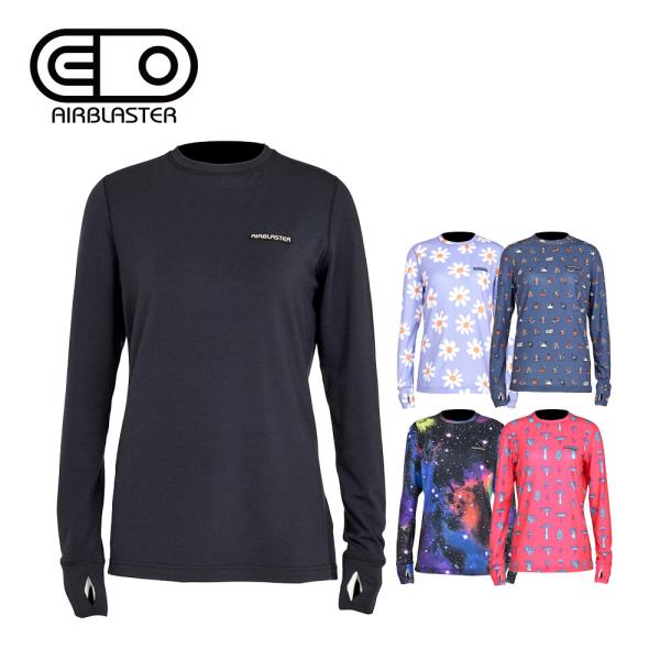 【発売日：2022年10月28日】AIRBLASTERWms Base Layer Topアイコンであるニンジャスーツ・ベースレイヤーと同じ生地と楽しいプリントからカットされたエアブラスター・エアテック素材は、優れた4ウェイ・ストレッチに加...