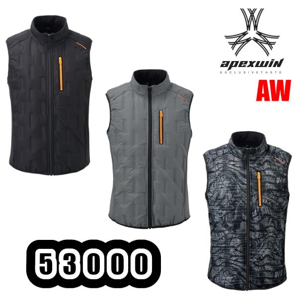 ※取り寄せ商品※53000ピンソニックベスト素材・混率 / ポリエステル100％中綿を挟み込んだ防風の三層生地を採用した機能的かつスタイリッシュな防風ピンソニックシリーズ。ストレッチ素材のニットと切り替えることで機動力を高めたアクティブ仕様...