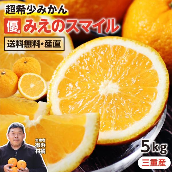 【発売日：2025年02月20日】・商品名みえのスマイル ご家庭用 約５kg（24玉前後）・産地三重県御浜町産・内容量約５kg（24玉前後）・配送ヤマト運輸 常温便・保存方法商品到着後、すぐに開封し商品状態をご確認ください。風通しの良い涼し...