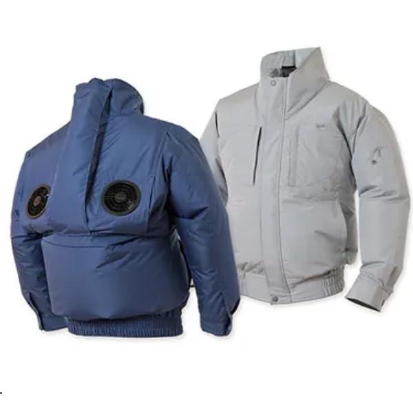 ・こちらの商品は 色シルバー サイズ3Lです・服のみです・バッテリーとファンは別売りです・空気漏れの少ない東レ（株）のエアコンテック生地を使用 　しているため、直射日光の当たる屋外作業に最適・遮熱加工-5° 紫外線カット 遮温 撥水 UPF...