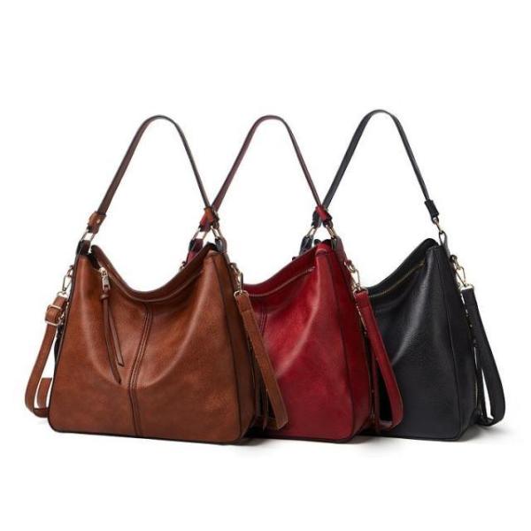 素 材 ：表地：牛革 内装：生地 裏 地：ポリエステル カラー：typeB：ブラック ワインレッド ブラウン【ご注意】※サイズ詳細は床置き実寸のため、若干の誤差がある場合がございます。ご了承下さいませ。※商品によりそれぞれの加工感が異なりま...