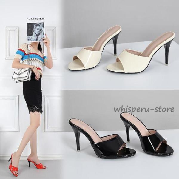 ◆素材: エナメル  その他　　 底/ゴム合成　◆ヒールさ：約9cm ストーム：約0.25cm   　甲幅：約7.5ｃｍ   （23.0cmの数値）◆サイズ参考：22cm?26.5cm(特別サイズ?返品不可?交換不可) ◆カラー　：　レッド...