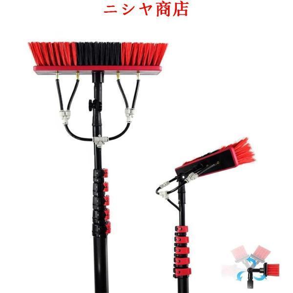 高品質の素材：高密度強化アルミニウム合金、高硬度、錆びにくい、軽量。ポール1本の重さはわずか0.25kgで、お年寄りや女性でも簡単に使用できます。非常に耐久性があり、柔らかい羽根毛が表面を安全に清潔に保ちます。 20 メートルの水道管は、ど...