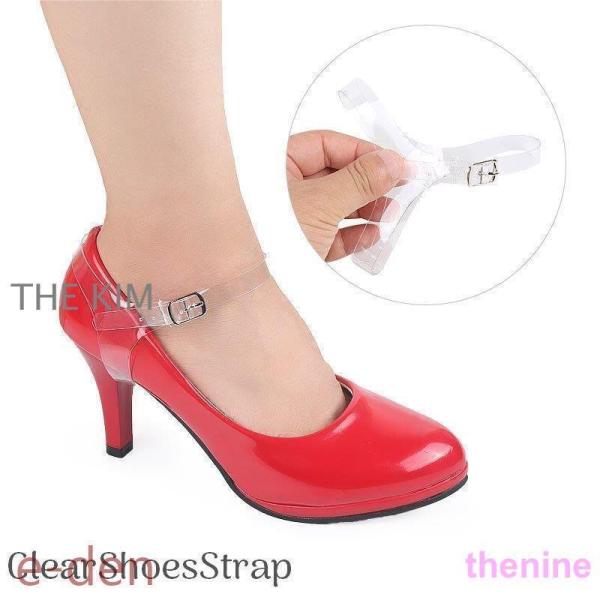 パンプス、ヒールなどの脱げ防止に◎クリアカラーのシューズストラップ。サイズについて画像をご参照ください。素材についてTPU他カラーについて生産ロットにより柄の出方や色の濃淡が異なる場合がございます。お使いのモニターや撮影時の光の加減などによ...