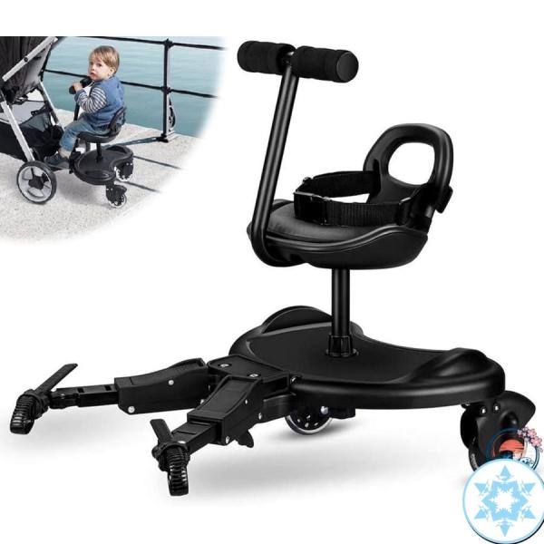 車輪は万向ユニバーサルホイールで、360度で自由に回転できます。 耐摩耗性が良くて製震機能もあるので、衝撃をやわらげることができます。 スムーズに使用 高品質PUユニバーサルホイールを採用して、衝撃吸収、柔らかで耐摩耗性が良い。 ベビーカー...