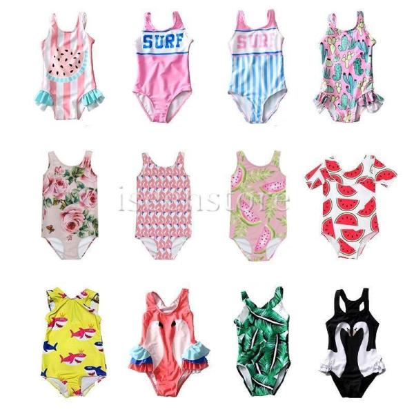 女の子 ワンピース水着 キッズ かわいい 連体水着 おしゃれ こども 夏 海 プール ビーチ ワンピース 水泳 子ども水着 オールインワン 上下一体型 熱中症対策 ガールズ 夏ファッション 女兒水着 オールインワン モノキニ 80cm 90...