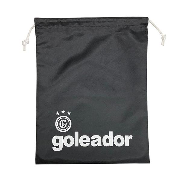 ゴレアドール２０２２年発売。 シューズケース＆ボール入れとしても使い勝手が良いオールマイティバック。 ５号ボールまで入ります。■素材：ポリエステル■サイズ：縦４５cm×横３５cm■カラー：ブラック