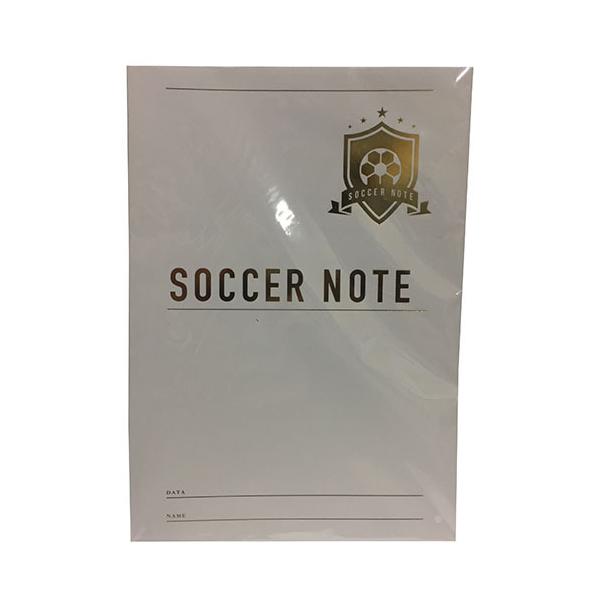 大好評のサッカーノート、グレードアップ版レーニング50日、試合11試合分の記録が可能。■サイズ：B5