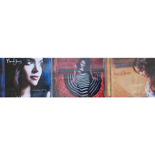 norah jones（ノラ・ジョーンズ）のＣＤ、３枚セットです。中古品です。傷、汚れ等あります（norah jonesのパッケージにヒビ、損傷等あります、他2枚にも傷、汚れ等あります）。