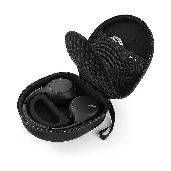 ?完璧にフィットケースは、Sony WH-CH710N / WH-CH720 /WH-CH700N bluetoothヘッドホンに完全にフィットしています。?プレミアムEVA素材ハードケースシェルはEVA素材でできており、防水性と耐衝撃性/...