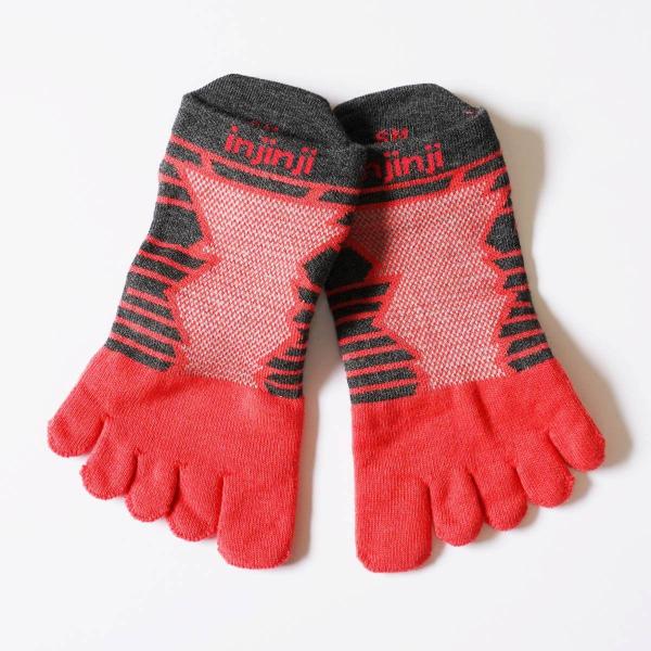 【ブランド】injinji(インジンジ)【商品】ウルトラランノーショウ【品番】401110【サイズ】S：23-25cm・M：25.5-27cm・L：27.5-29cm【原産国】中国【素材】クールマックス33%、ナイロン64%、ライクラ3%【...