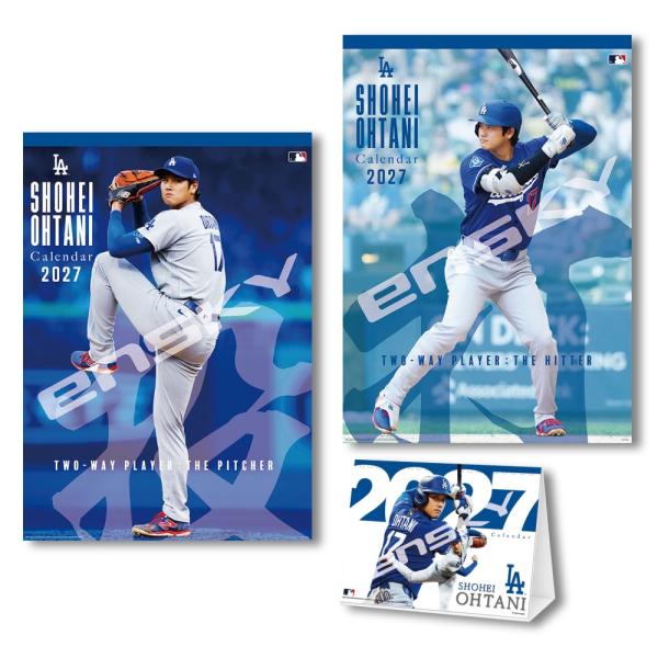 【発売日：2026年10月24日】■タイトル／[大谷翔平 カレンダー3点セット]■投手編壁掛け(CL-550)■打者編壁掛け(CL-551)■卓上(CL-552)■品番／27CL-550-1-2■JAN／4970381219567・4970...