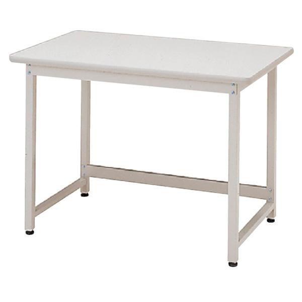 工場などでの使用を目的とした作業台。さまざまなサイズ・タイプのバリエーションを揃えていますので、用途・耐荷重に合わせて選択できます。こちらは手元に力を加えたり、物品の移動がしやすい立ち作業に適したタイプです。【仕様・規格】○サイズ：W120...