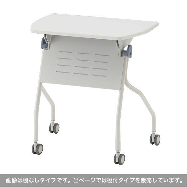 学生自らが主体的・能動的に学ぶ新しい教育スタイル「アクティブラーニング」に対応し、さまざまな学習シーンづくりをフレキシブルに、スピーディーにつくりだす教育施設用家具「ACTIVA」シリーズのテーブル。荷物を掛けておけるフック、2箇所ストッパ...