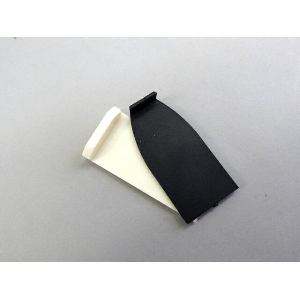 Bass Bow Tip Bone Black Plastic Lining