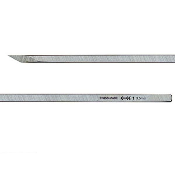 Pfeil Knives全長：約16cm厚さ：約 2mm刃幅・ #1 ： 3.5mm・ #2 ： 6mm・ #3 ： 9mm・ #4 ： 12mm・ #5 ： 15mm・ #6 ： 19mmMade of alloyed Swiss too...