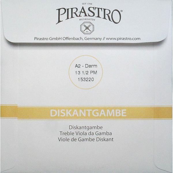 ディスカントガンバ弦 A2 (トレブル ヴィオラ ダ ガンバ) DISKANT GAMBE(Treble Viola da Gambe) A2