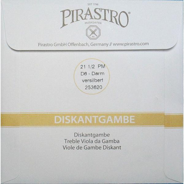 ディスカントガンバ弦 D6 (トレブル ヴィオラ ダ ガンバ) DISKANT GAMBE(Treble Viola da Gambe) D6