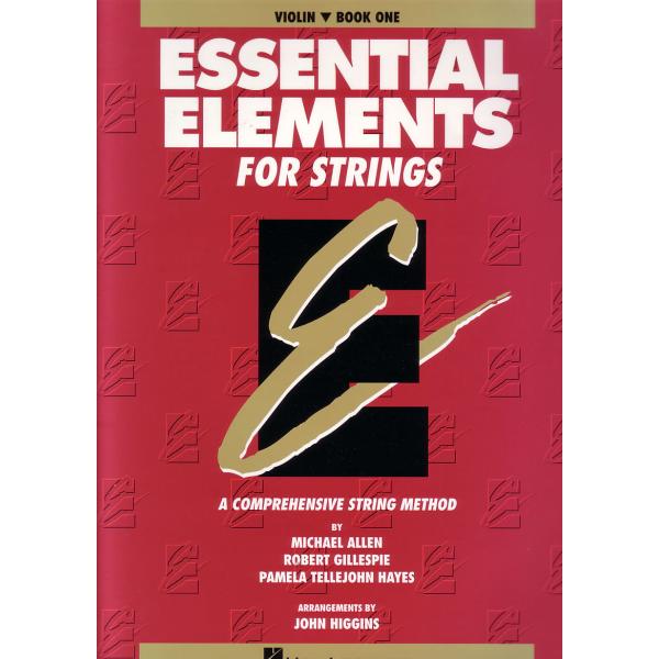 VIOLIN BOOK ONE ESSENTIAL ELEMENTS FOR STRINGS