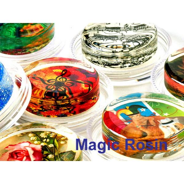 Magic Rosin 天然成分松脂3G Magic Rozin for Violin, Viola, Cello and Bass.