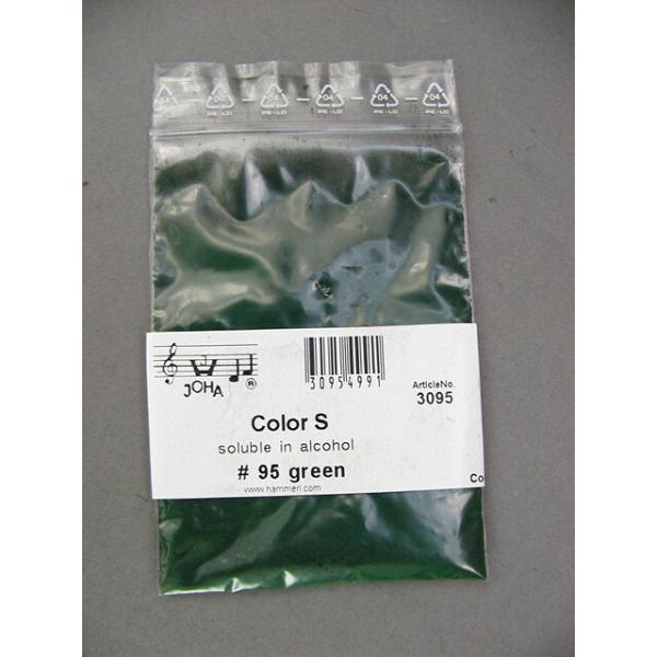 Color S(soluble in alcohol)#95 greencontent 4gJOHA Article NO.3095