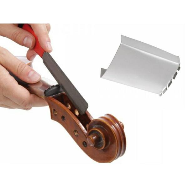 バイオリン ナット(上駒)テンプレート Herdim Upper Nut Spacing Template for Violin 4/4仕様1〜6は、Wide Version＊写真3のように1弦・4弦の外側を2.5mmとし、1弦から4弦のス...