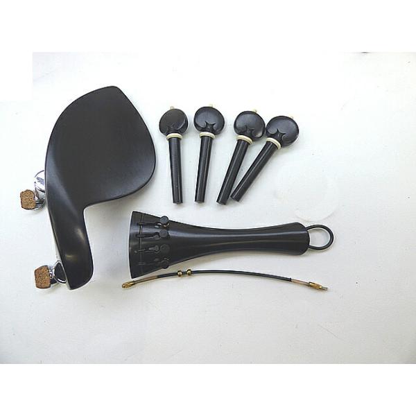 Pentacle Ebony Set 3Adjuster built-in Tailpiece　White