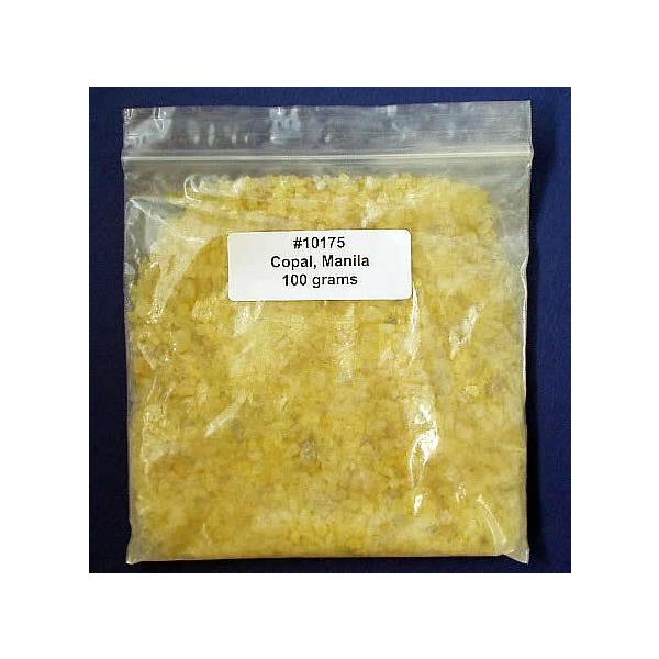 Copal Manila(100g) #10175Natural ResinInternational Violin Co Ltd＊入荷時により、粒の大きさなど掲載写真と異なる場合も御座います。