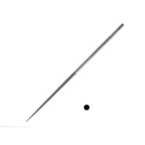 グラードン・ミニ やすり：ラウンド Glardon/Vallorbe Round File, Cut 0