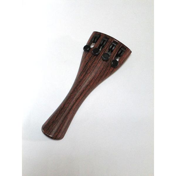 ウィットナー ローズウッド柄 バイオリンテールピース Wittner Violin Tailpiece Ultra Rosewood-coloured Nr.918(P)アジャスター ビルトインタイプ テールピース。ドイツ「Wittner(...