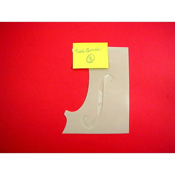 F Hole Pattern Guarneri Model バイオリン ｆ字孔型 ガルネリ