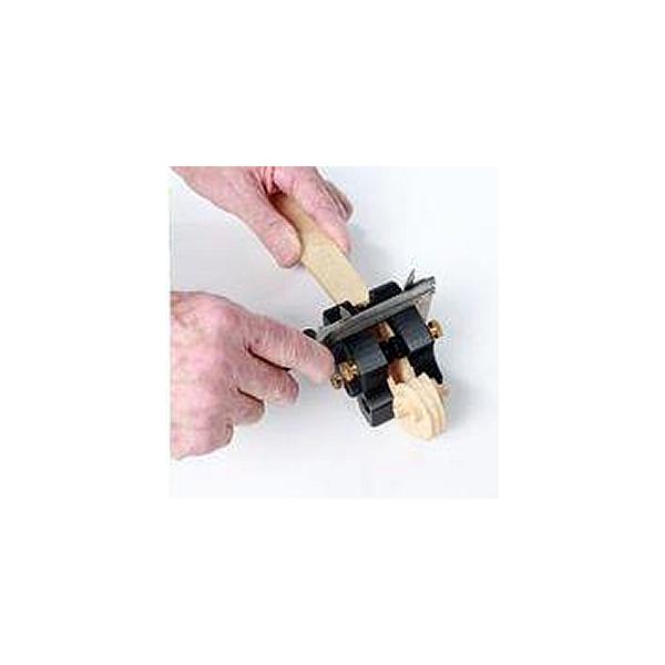 Violin Peg Hole Drilling Jig正確にかつ簡単にペグホールがつくれます。新規製作用