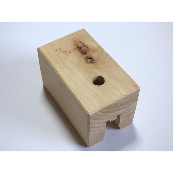 TRITON Bow Frog Holder, Violin, Viola, Celloフロッグ加工台 バイオリン弓 ビオラ弓 チェロ弓 兼用サイズ約65mm x 約40mm x 約40mm