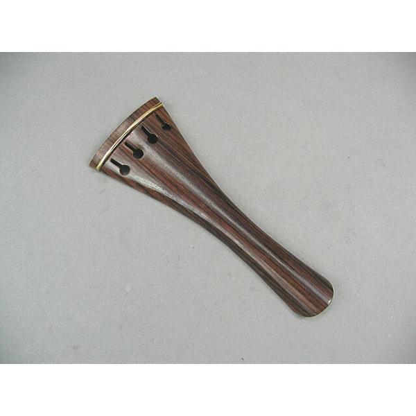 極上のインド産ローズウッド材を使用したビオラ(ヴィオラ)のテールピース 。