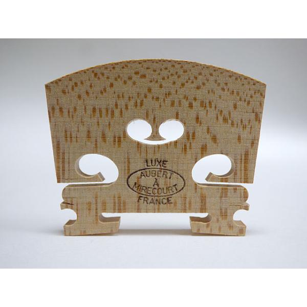 AUBERT バイオリン駒 Luxe：No.84/4サイズ楓材フランス製「未加工品」ですので、楽器に合わせて加工が必要です。