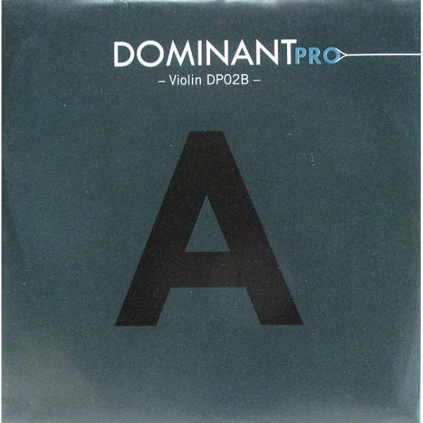 世界中で最も広く愛用されている 「ドミナント」の誕生から50周年を記念した『DOMINANT PRO』のA線。仕様DP02B：Carbon steel core Chrome wound