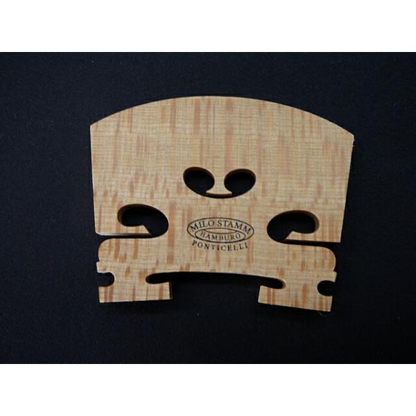 【推奨品】MILO STAMM Sandard Viola ミロスタム ビオラ駒 スタンダードMILO STAMM (独) ロイヤルタイプ「未加工品」ですので、楽器に合わせて加工が必要です。