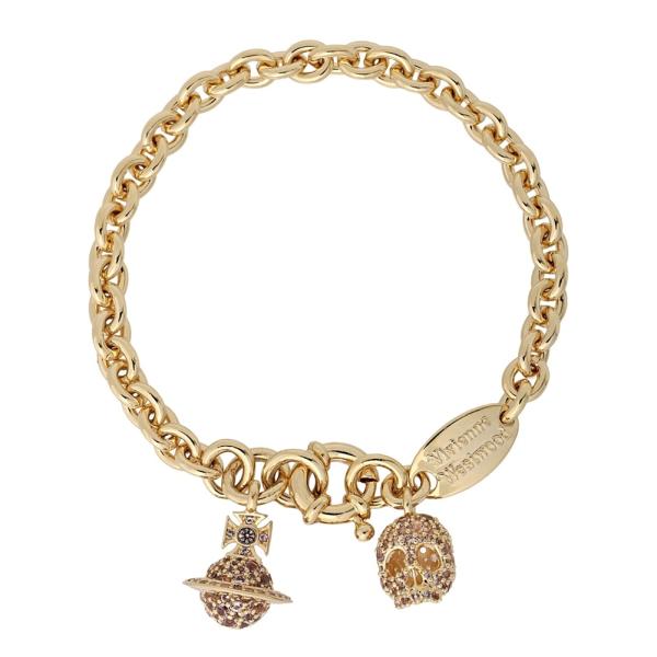 ヴィヴィアンウエストウッド ブレスレット 6102025B-02R966- ゴールド Vivienne WestwoodブランドVivienne Westwood / ヴィヴィアン・ウエストウッドオリジナル品番 6102025B-02R96...