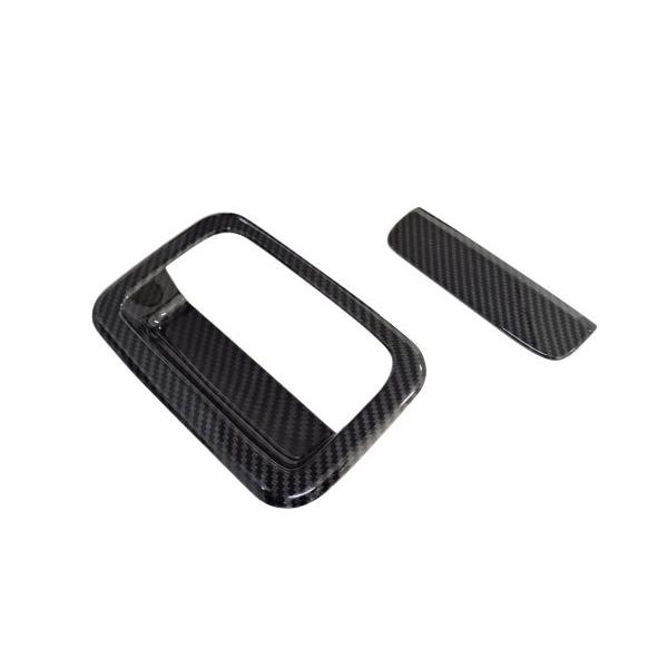 ●商品状態新品・未使用品●適合車種SUZUKI 新型 ジムニー ジムニーシエラ JB64 JB74 H30年7月〜●商品名バックドアハンドルカバーセット●商品説明カラー：カーボン調材質：ABS樹脂●備考両面テープ施工済みですので簡単取付けが...