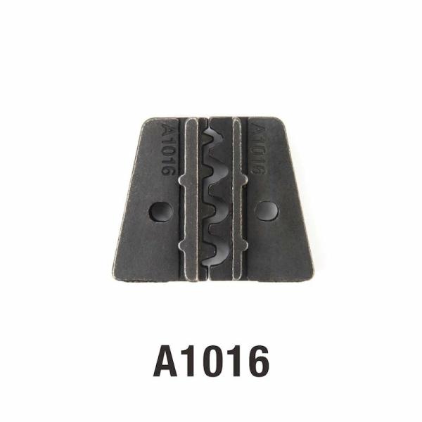 商品詳細 用途：裸圧着端子0.2sq〜16.0sqを圧着材質：特殊合金鋼表面加工：電解研磨によるばり取り実施対応：エアー式圧着機AM-10、電動式圧着機EM-6B1および圧着ベンチHS-03B、HS-03BC本体に取付け可能です。国際規格 ...