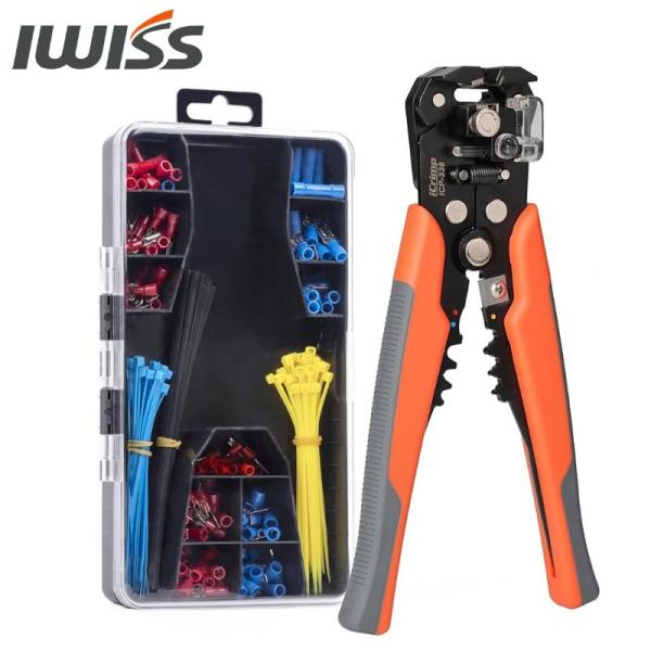 ブランド IWISS アイウィス型番 ICP-338製品概要  多機能 万能 オートマルチストリッパー 3-IN-1芯線サイズ調整不要のハンドストリッパー芯線を傷つける事無く、誰でも簡単に使えます用途 自動車・NCなどの配線、パソコン・プリ...